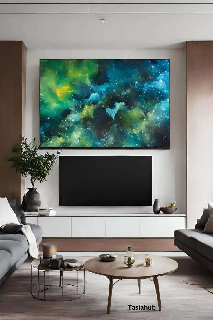 11 Living Room Wall Above TV Decor Ideas - Tasiahub