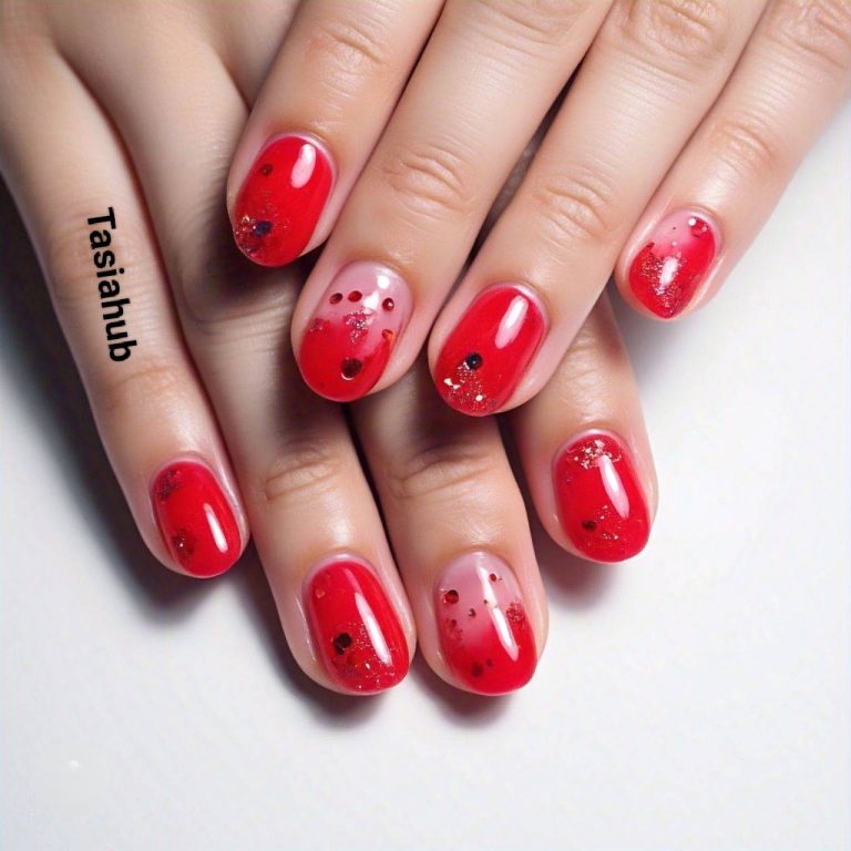 20 Chic Red Nail Designs That Are Sure To Turn Heads - Tasiahub