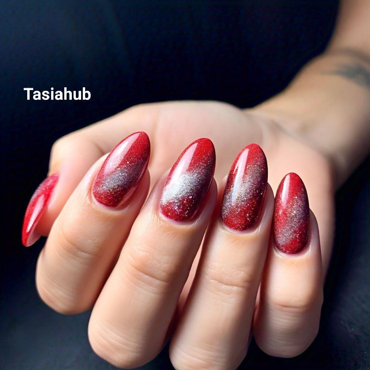 20 Dark Red Nail Designs Of 2025 - Tasiahub