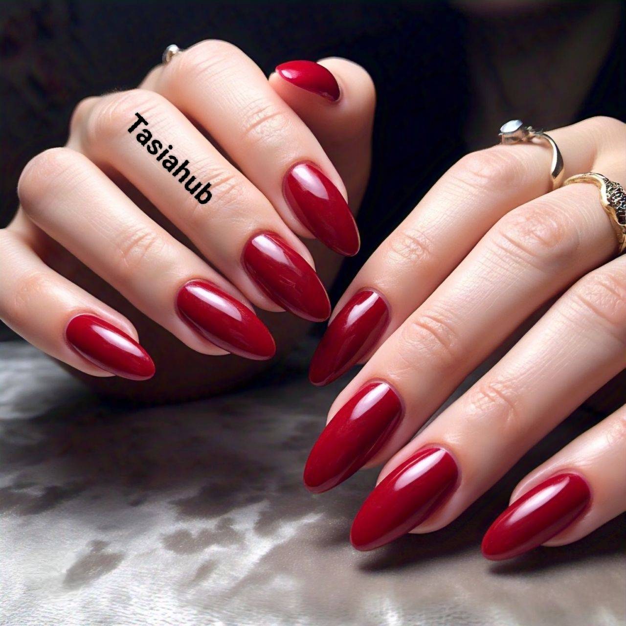 20 Chic Red Nail Designs That Are Sure To Turn Heads - Tasiahub