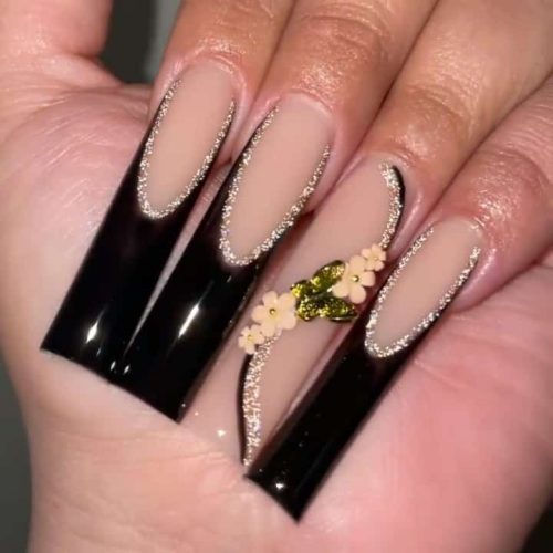 25 Best Long French Tip Nails TO Try In 2025 - Tasiahub