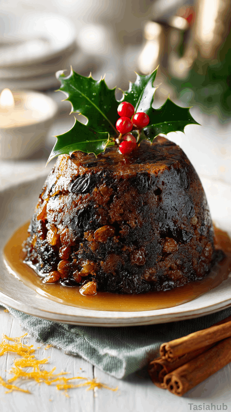 Christmas Pudding Recipe - Tasiahub