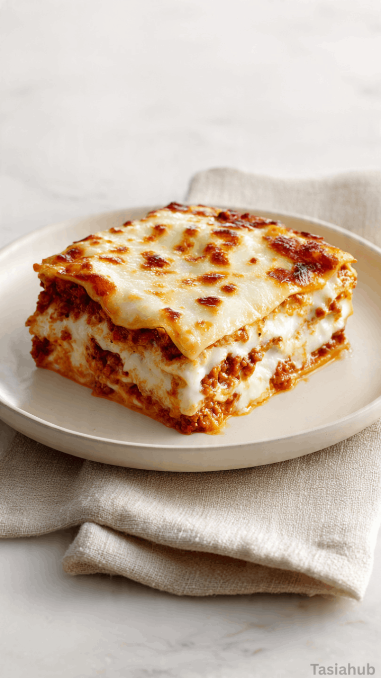 High Protein Lasagna - Tasiahub